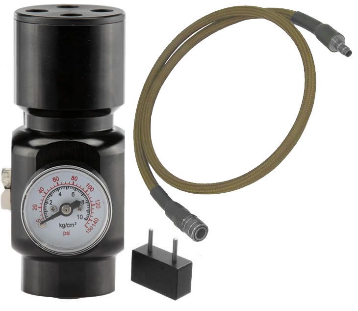 OXYGEN GEN2 HPA Regulator and Balystik Deluxe Line 100cm - BR Airsoft ...